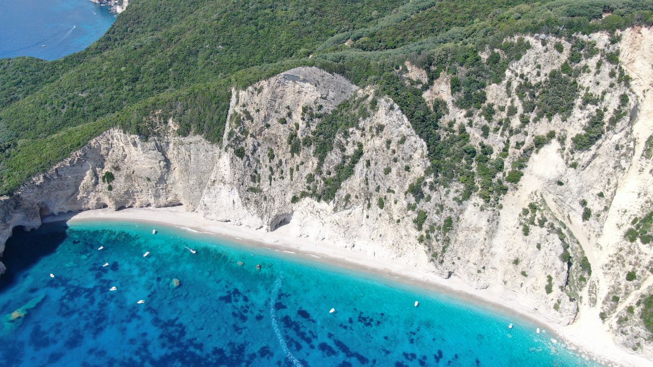 Blue Caves and Yali beach | Paleo Sea Travel